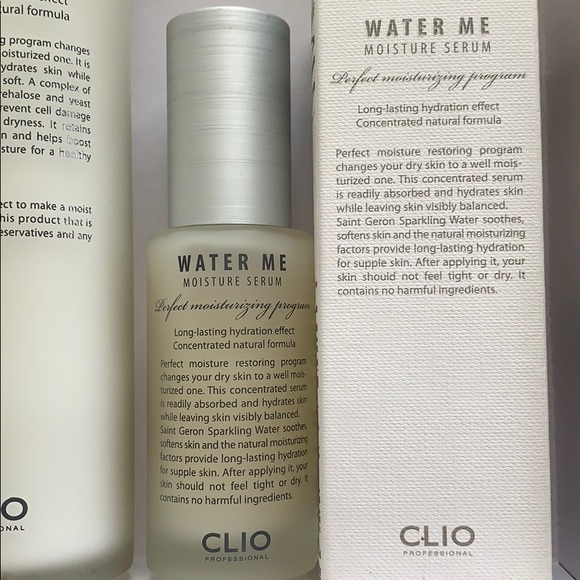 Clio | Skincare | Nib Clio Water Me Moisture Emulsion And Serum Set ...